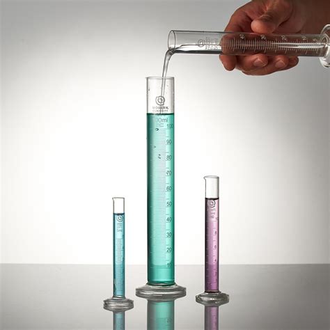 4 Pack Glass Cylinders 100ml Icyl 105