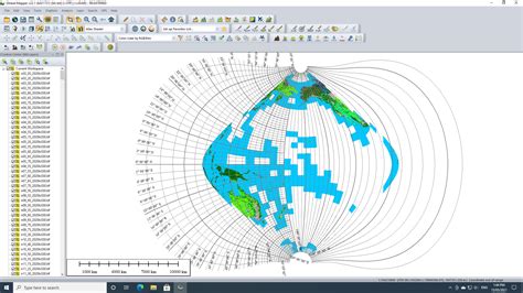 Coordinate System Map Tiles Below 80 Degrees Appear Inverted In Utm
