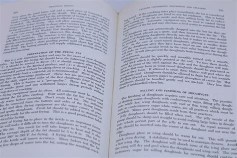 Vintage Textbook Practical Baking Bakery Cookbook Recipes Baker Pastry
