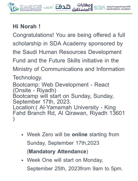 Norah Almaneea On Linkedin Im Thrilled To Announce That Ive Been Offered A Full Scholarship