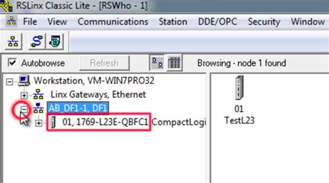 Compactlogix Rslinx Classic How To Connect Using Serial The Automation Blog