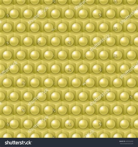 Golden Cube Sphere Pattern Vector Tile 스톡 벡터 로열티 프리 435352432 Shutterstock