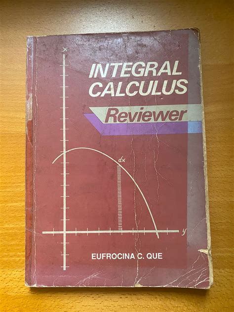 Integral Calculus Hobbies And Toys Books And Magazines Textbooks On