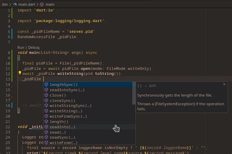 Code Completion Is Missing Some Items Issue Dart Code Dart Code Github