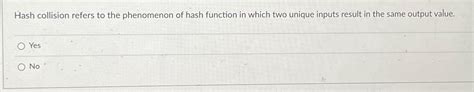 solved hash collision refers to the phenomenon of hash