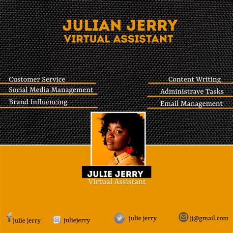 Copy Of Virtual Assistant 2 Postermywall