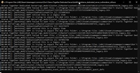 Friends Cant Join Bcz Of Outdated Mod Error But I Can Dont Starve Together Dedicated Server