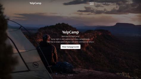 Webdevelopment Majorproject Yelpcamp Nodejs Mongodb Cloudinary