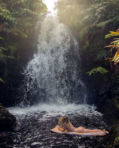 Nude Waterfall Pic