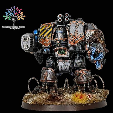 Iron Warriors Dreadnought Castra Ferrum Type Etsy
