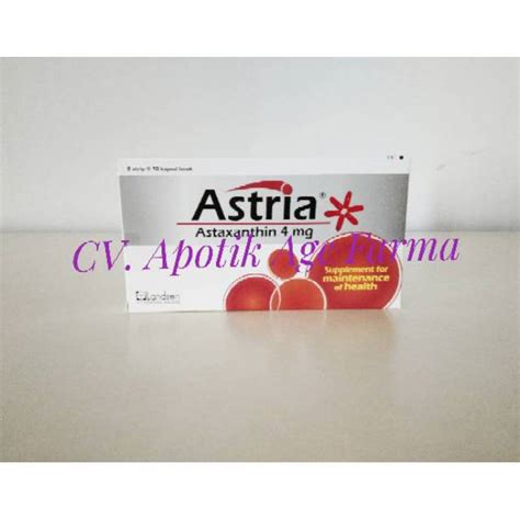 Jual Astria Softgel Capsule Isi Landson Shopee Indonesia