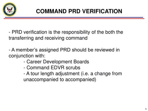 Ppt Understanding Projected Rotation Dates Prd In Navy Assignments