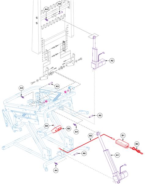 Mega Motion Power Lift Recliners Replacement Parts By Pride Mobility