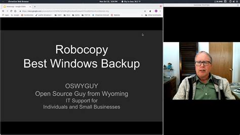 Robocopy Backup Tutorial For Windows Youtube