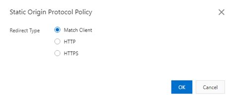 Configure The Static Origin Protocol Policy Edge Security