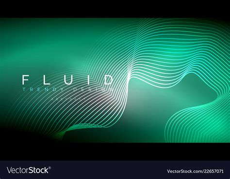Digital Flowing Wave Particles Abstract Background