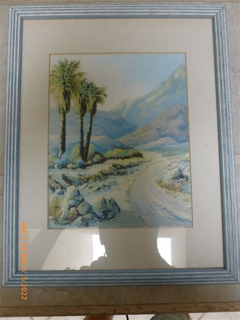 Robert J Hockenberry Signed Original Watercolor Framed 4633869496