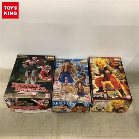 Yahooオークション 1円〜 Mg Figurerise 18 ルフィ 超サイヤ人孫悟