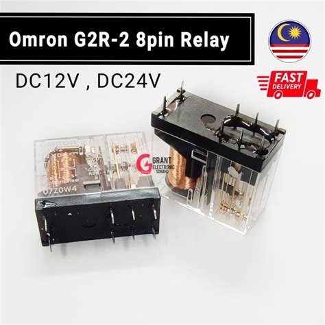 Omron G2r 2 Dc12v Dc24v 8pin Relay Lazada