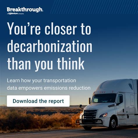 2024 Decarbonization Report Breakthrough