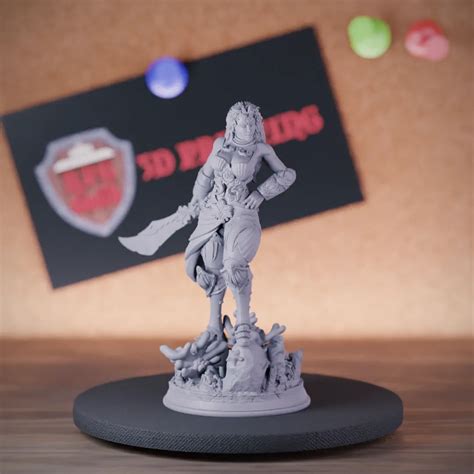 Elf 5e Dnd Sea Elf Fighter Miniature Rpg Guild