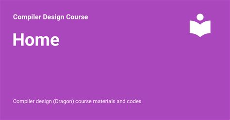 Compiler Design Course
