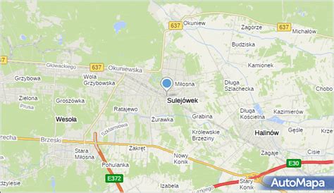 Mapa Sulejówek Sulejówek Na Mapie Targeo