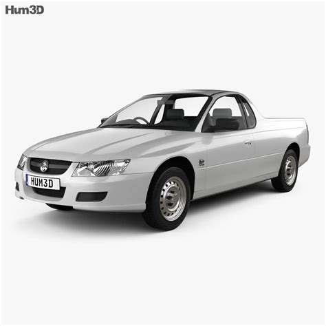 Holden Vz Ute 2007 3d Model Download Pickup On
