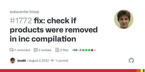 Fix Check If Products Were Removed In Inc Compilation By Dos65 Pull