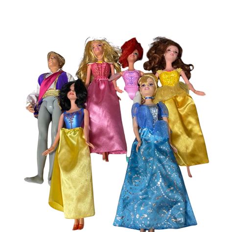 Set Of Princess Barbiess