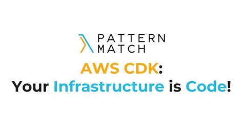 aws cdk your infrastructure is code ppt