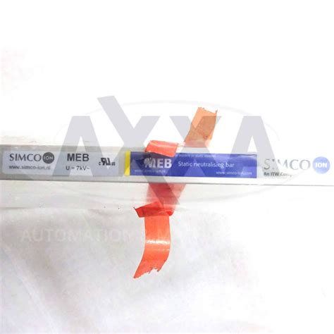 Shockless Static Neutralizing Bar Meb 70 Simco Ion New Axxa Motor Control And Automation