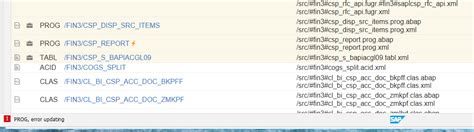Error When Pulling Changes Issue AbapGit AbapGit GitHub