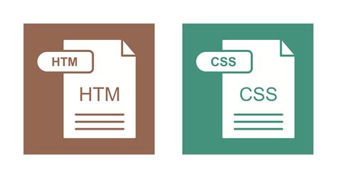 Htm And Css Icon 32781704 Vector Art At Vecteezy