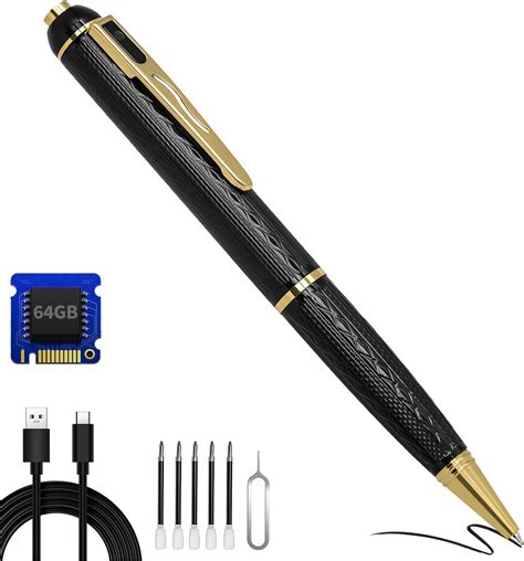 Baoinse 64gb Body Camera 1080p Hd Nanny Camera Pen Mini