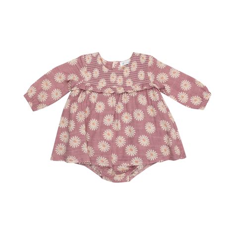 Daisy Dynamo Smocked Ruffle Bubble W Skirt Poppy And Bug