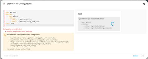 Glance Card In Entities Card Frontend Home Assistant Community
