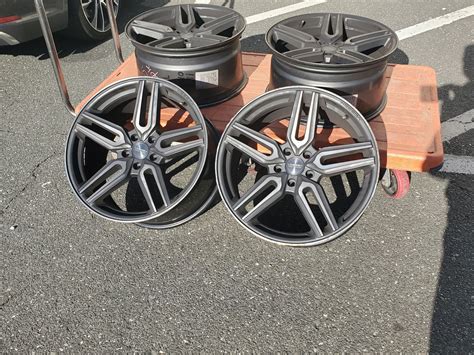 Vossen Hf 1 In Tinted Matte Gunmetal 19x95 Et45 5x112 Audiworld Forums