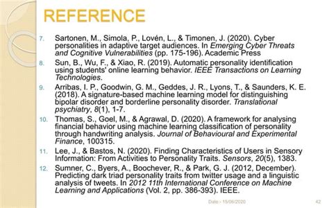 Text Based Personality Resolution Using Machine Learning Models Pptx Social Networking
