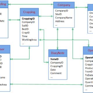A Part Of The ERD Of Dataset Download Scientific Diagram