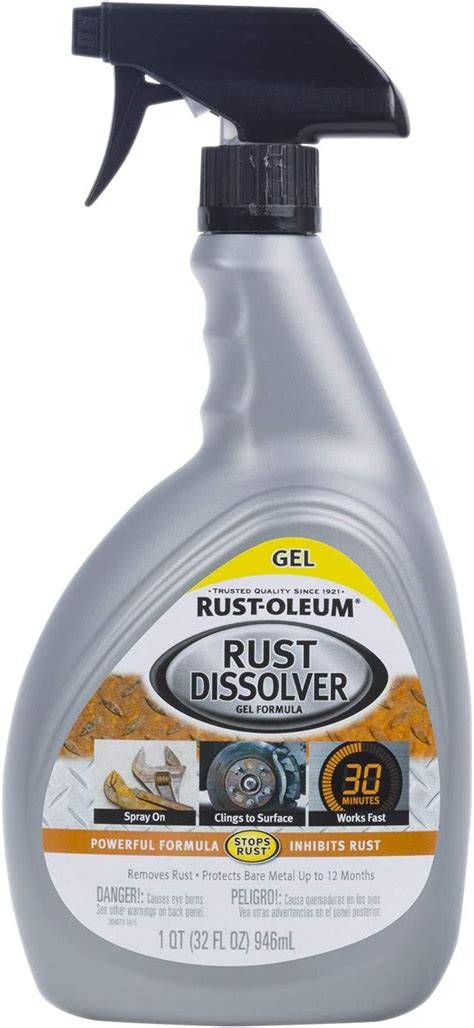Amazon Com Rust Oleum Rust Dissolver Gel Oz Health Household