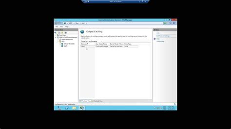 Server 2012 Iis Output Caching ÖzellİĞİ Youtube