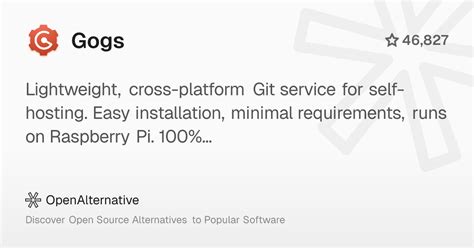 Gogs Open Source Alternative To Github And Bitbucket