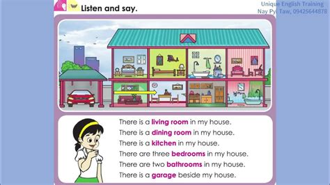 Grade 3 English အင်္ဂလိပ်စာ သင်ရိုးသစ် Unit 3 Lesson 1 နားထောင်၍လိုက်ပြောပါ Youtube