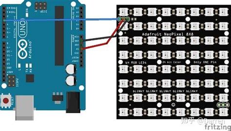 如何用Arduino实现动画效果 点阵模块 知乎