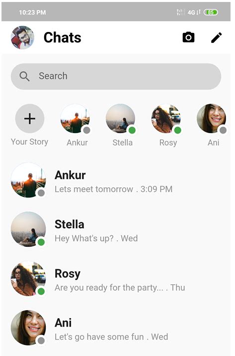 Messenger Clone Flutter Mobile App Development