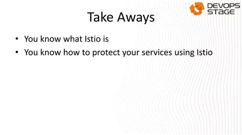 Istio Security Overview Ppt