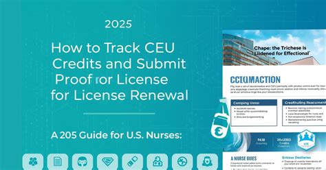 Track Ceu Credits And How To Submit Proof For License Renewal A 2025