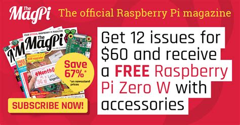 Magpi Usa Subscription Offer Is Here Themagpi Raspberrypi Raspberrypi Adafruit Industries