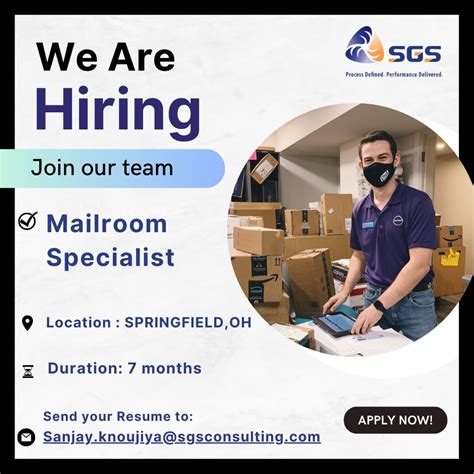 Sanjay Knoujiya On Linkedin Hello Everyone Sgs Consulting Is Hiring